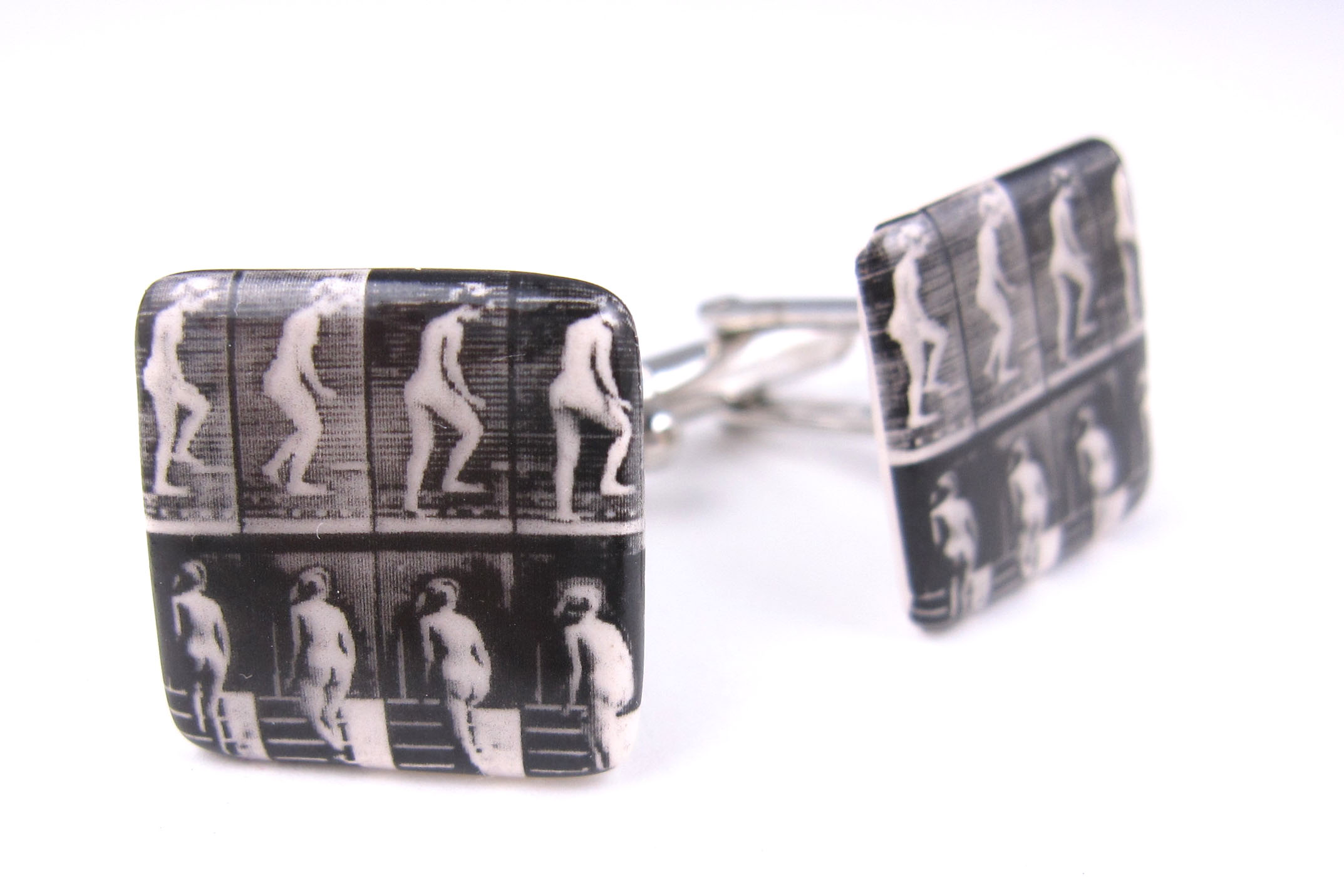 Allison Wiffen Ceramics - Muybridge Cufflinks